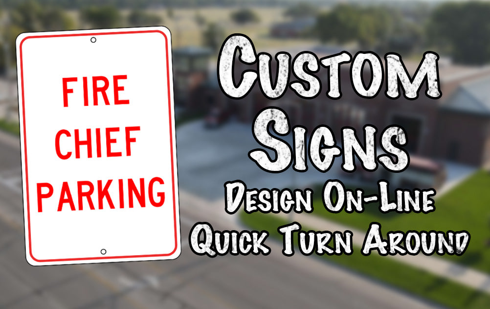 FD Customs: Locker Name Plates for Fire Departments