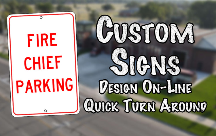 FD Customs: Locker Name Plates for Fire Departments