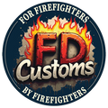 FD Customs: Locker Name Plates for Fire Departments